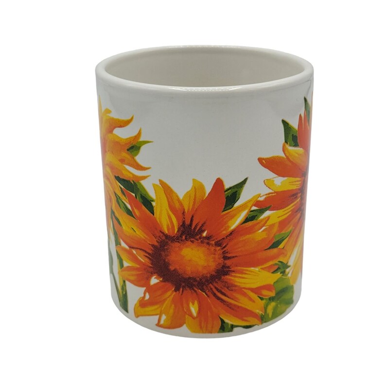 ROYAL NORFOLK Sunflower Coffee Tea Mug Cup Set of 4 - Etsy