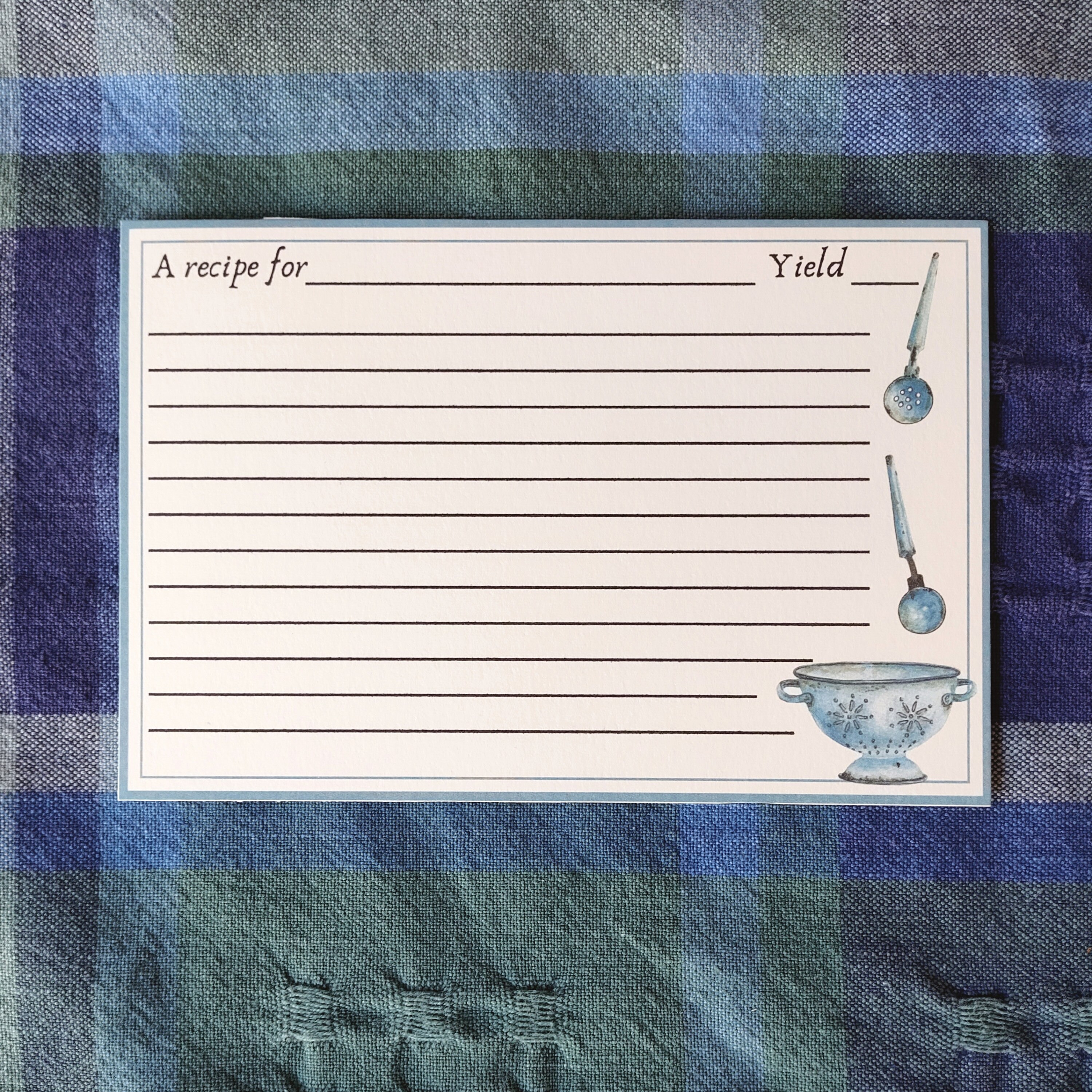 Large Kitchen Recipe Cards | 4x6" Recipe Cards | Set of 21 | Kitchen ...