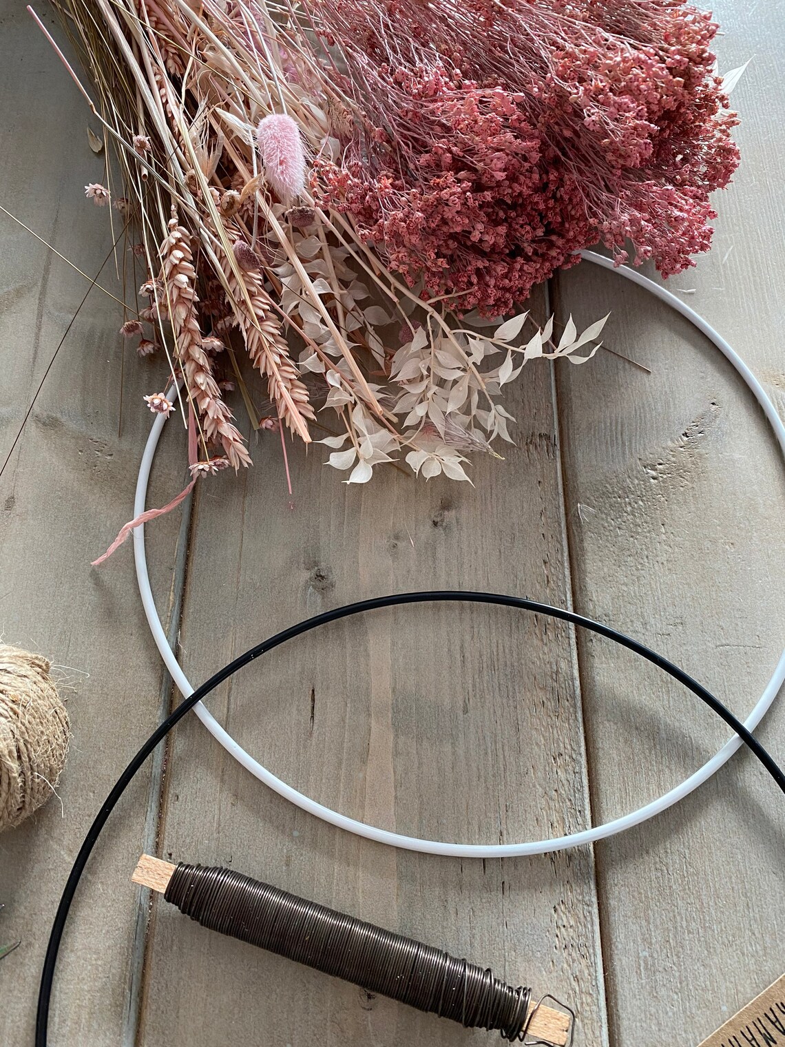 DIY Kit Flower Hoop | Etsy