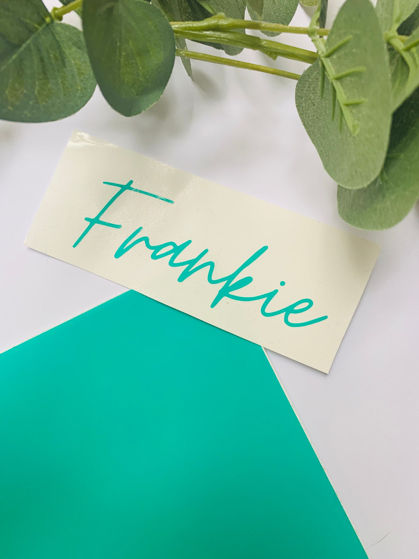 Personalised Vinyl Name Labels Custom Word Decals - Etsy UK