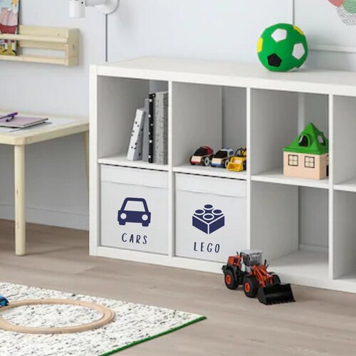 IKEA KALLAX DRONA Box Sticker Personalised Vinyl Labels - Etsy UK