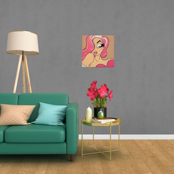 Sexy Jessica Rabbit Pop Art | Etsy