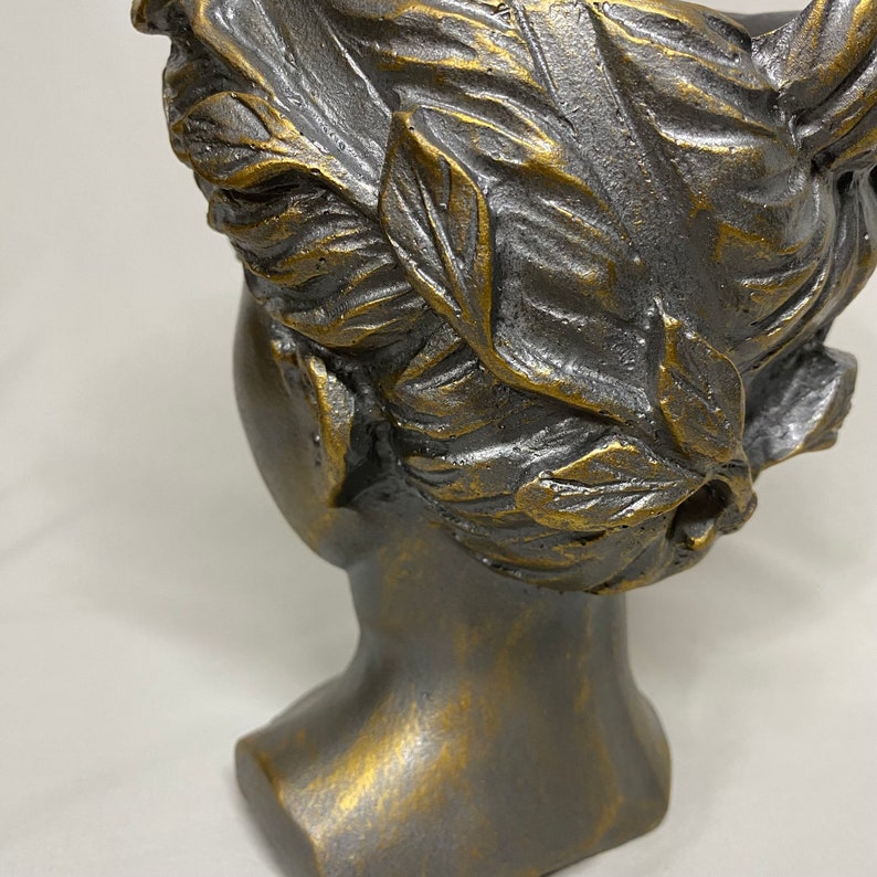Venus Helen Head Statue, Flower Pot Greek Goddess Planter Bust Flowers ...