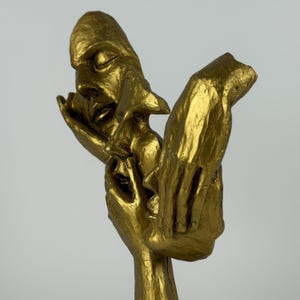 See No Evil Hear No Evil Speak No Evil Mask Figurine, Statue | 3 Face ...