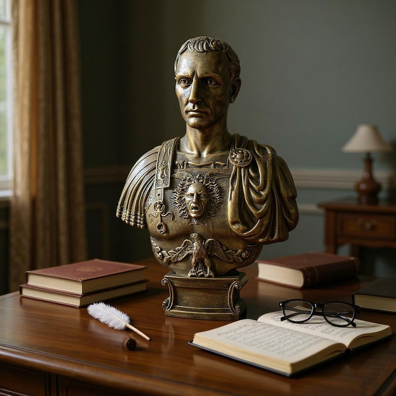 Caesar Julius Sculpture - Etsy UK