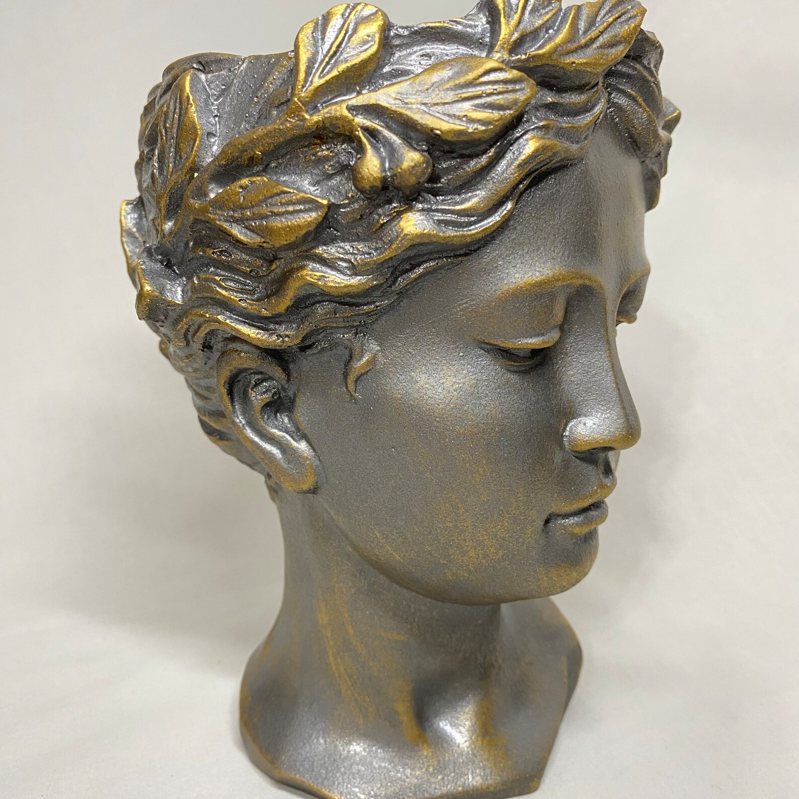 Venus Helen Head Statue, Flower Pot Greek Goddess Planter Bust Flowers ...
