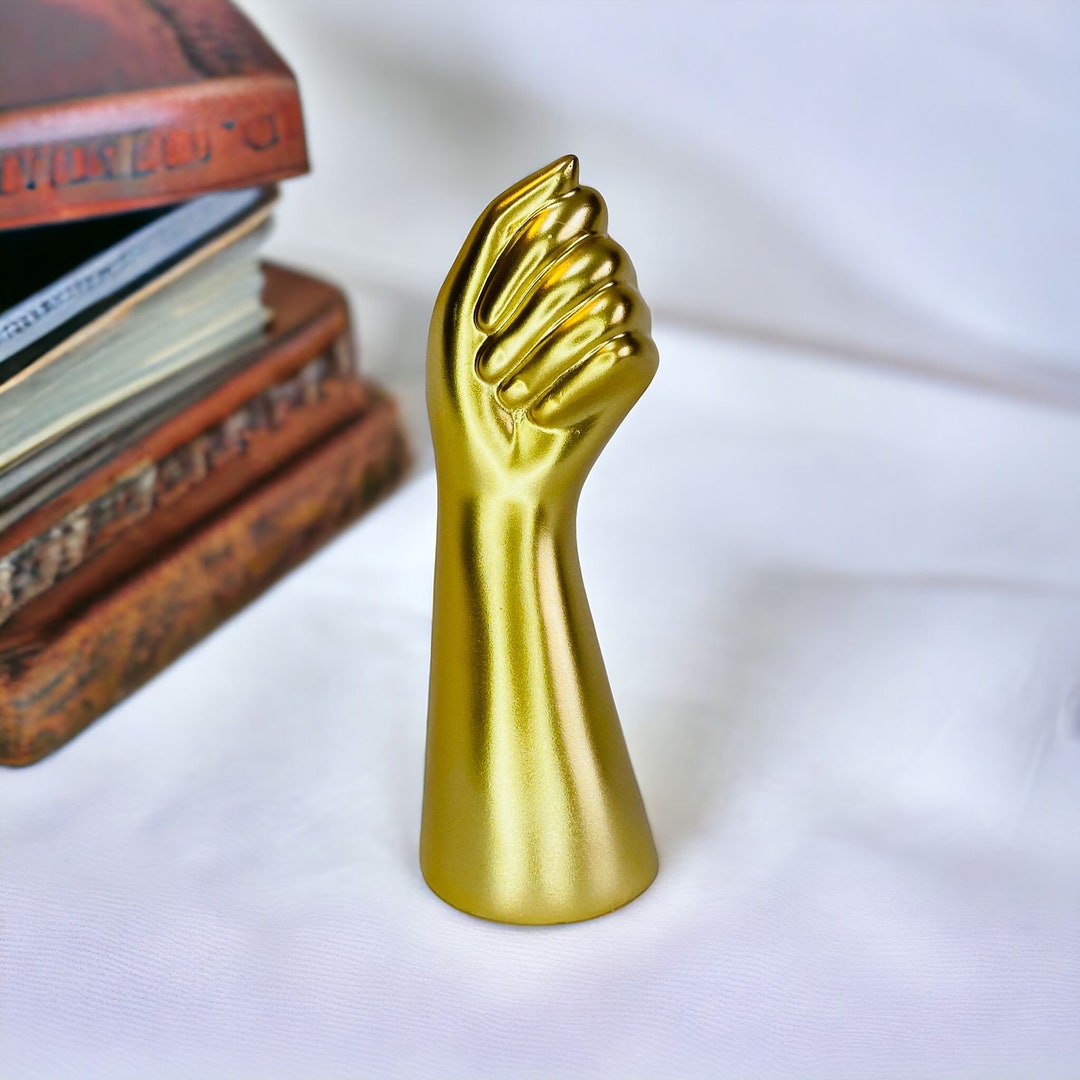 Decorative Hand Shaped Flower Vase Table Figurine for Home Ornament ...