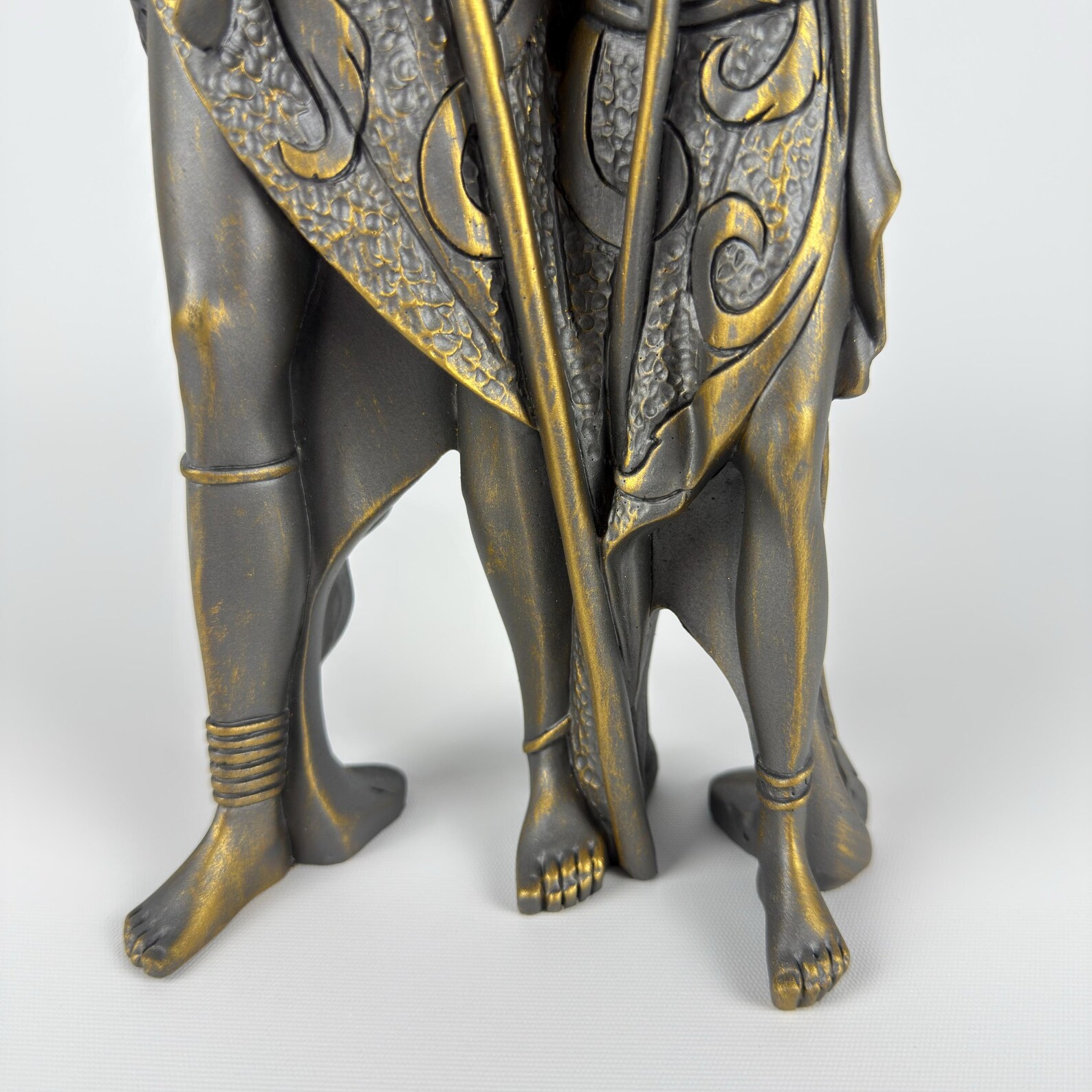 Angolia African Warriors Statue | Antique African Warriors Figurine ...