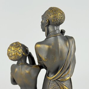 Angolia African Warriors Statue | Antique African Warriors Figurine ...