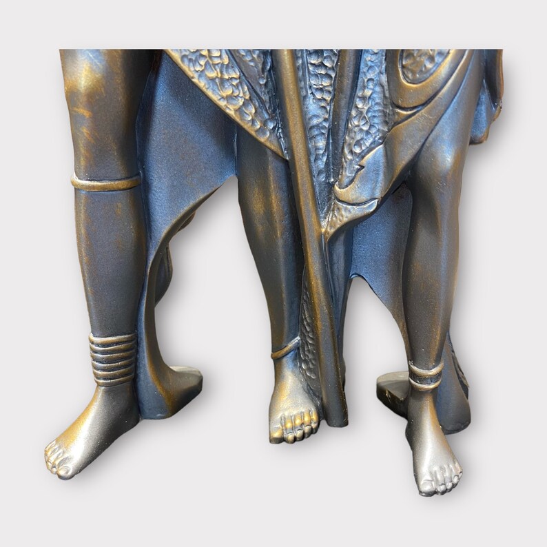 Angolia African Warriors Statue Antique African Warriors Figurine Desk ...