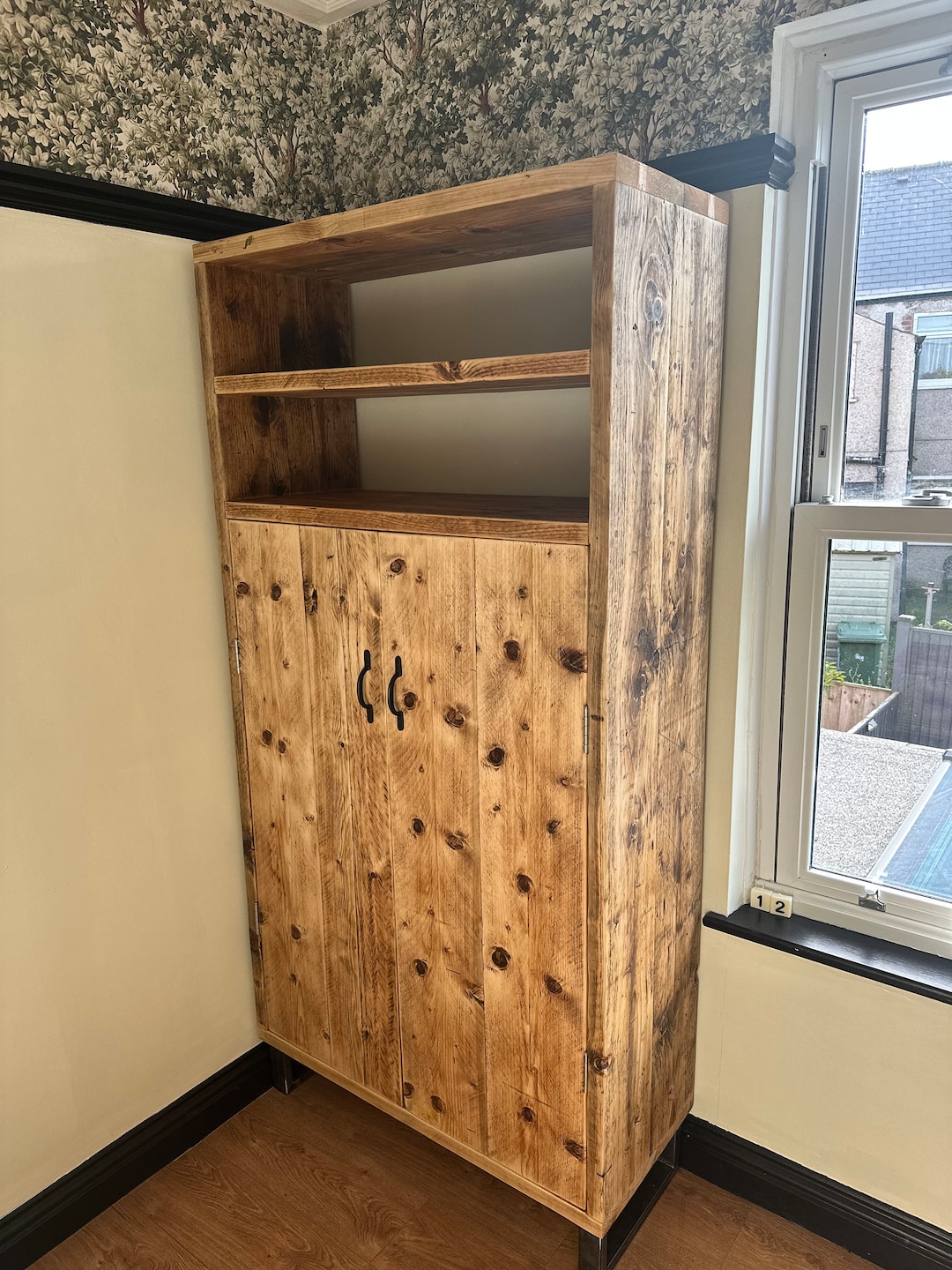 Reclaimed Solid Wood Storage Unit | Wardrobe | Storage | Rustic - Etsy UK