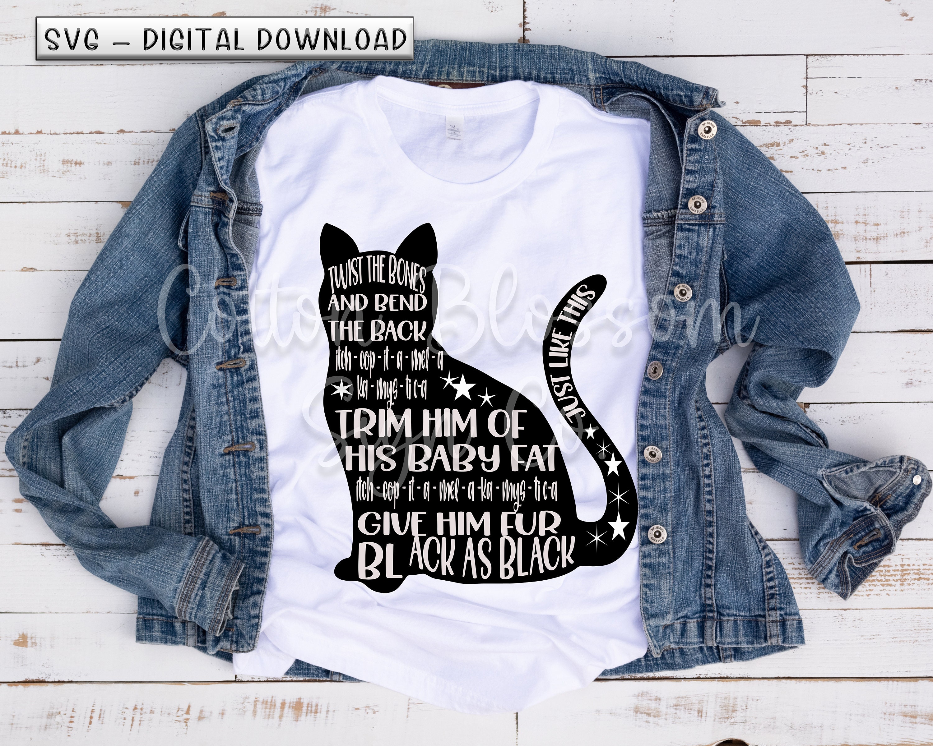 Hocus Pocus|twist the Bones SVG Digital Download - Etsy