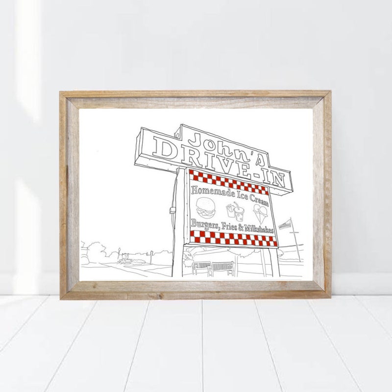 Montauk Drawing Prints - Etsy