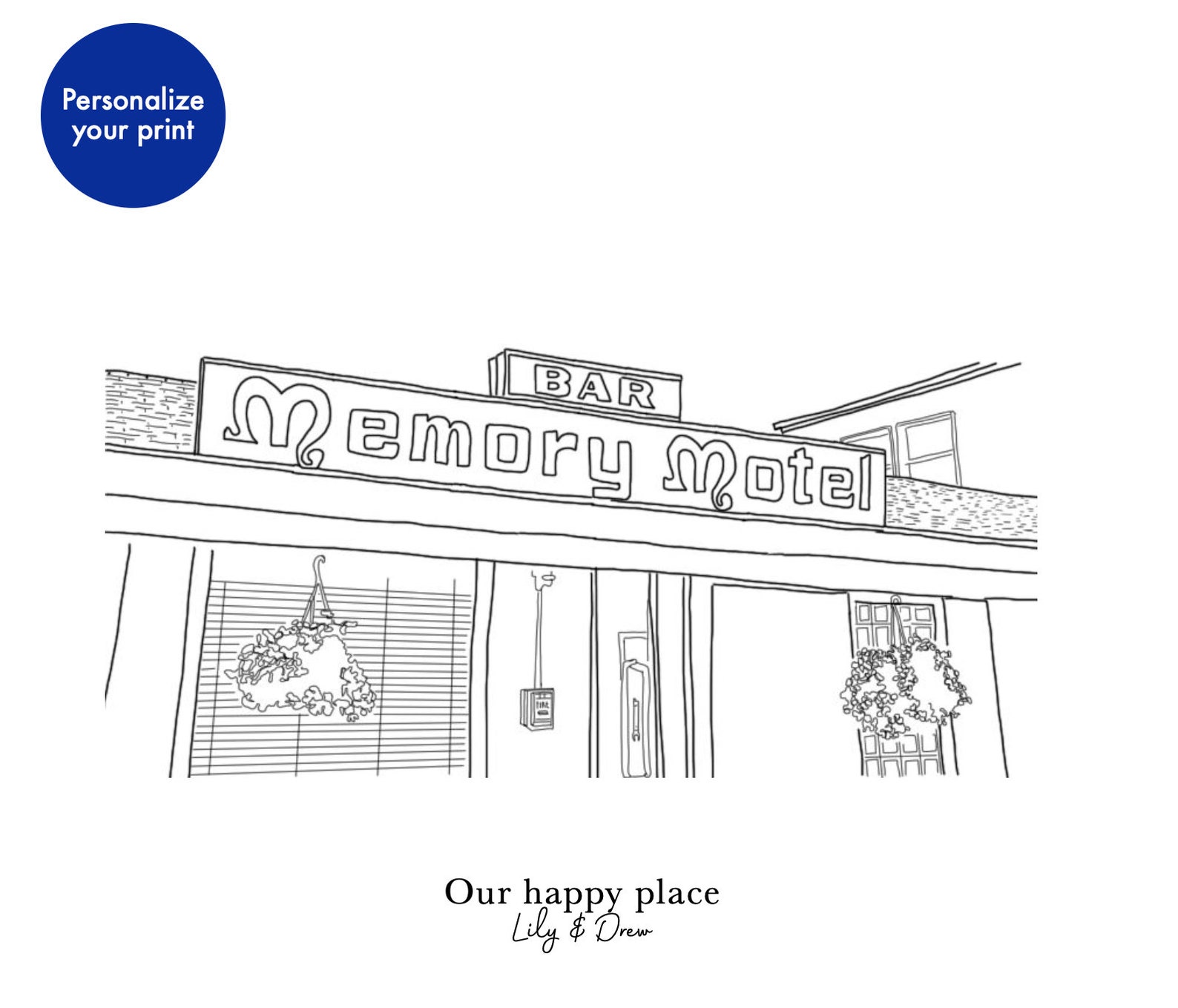 Memory Motel Print - Etsy