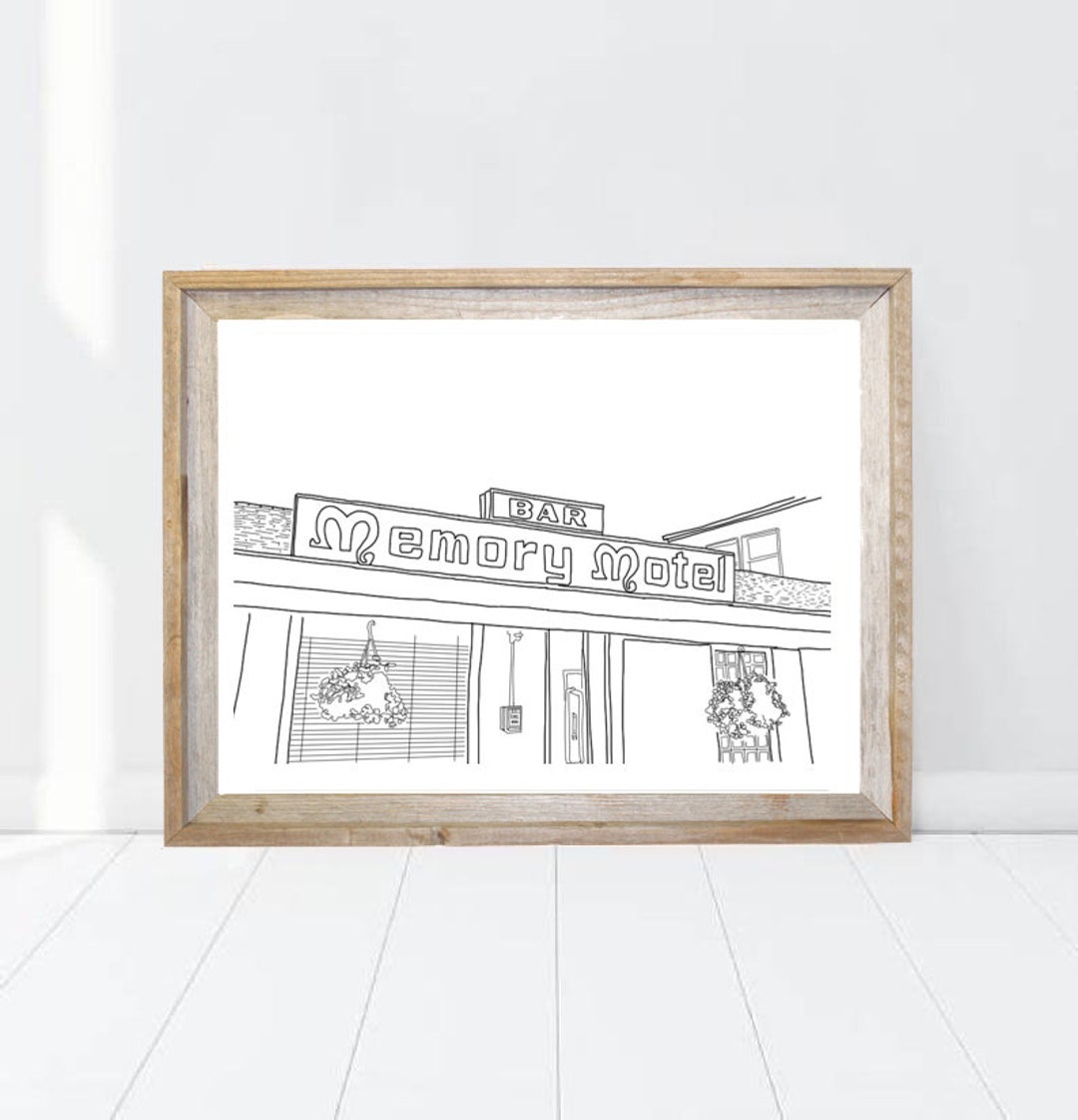 Memory Motel Print - Etsy