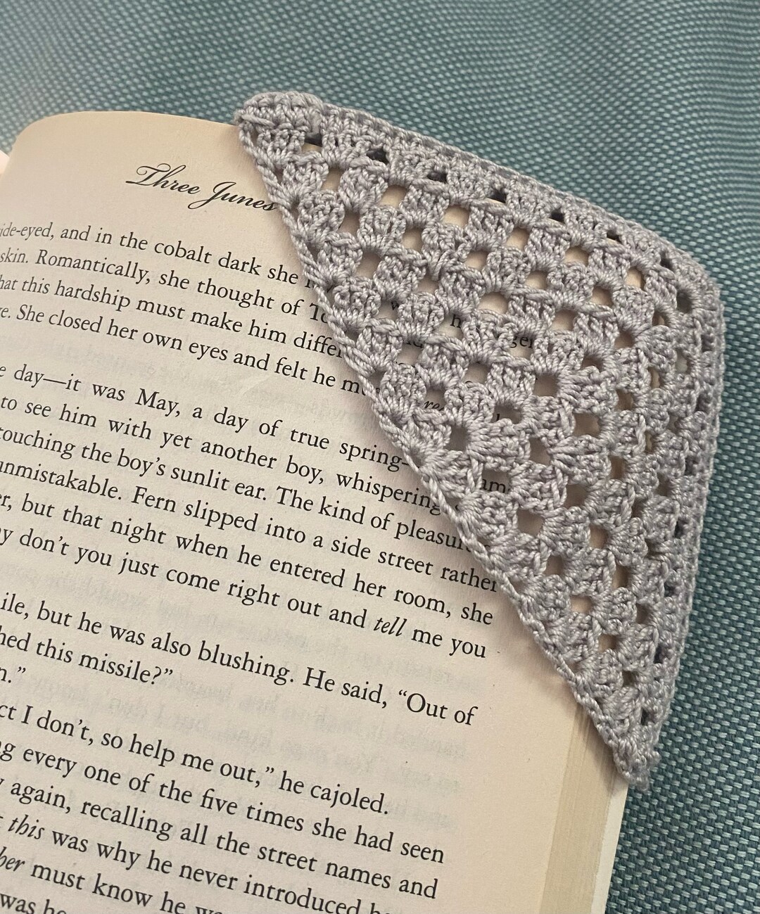 Corner Bookmark crochet Pattern Only Not Product - Etsy