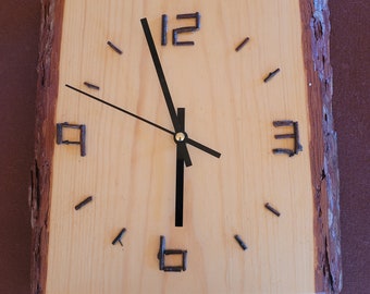 Log Clock - Etsy