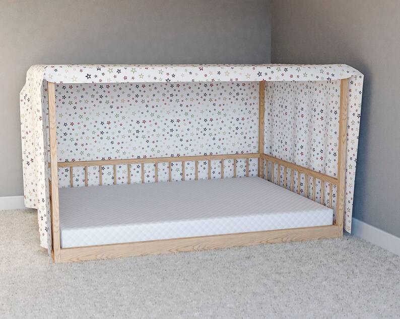 Canopy Floor Bed Plan Full Size PDF DIY - Etsy