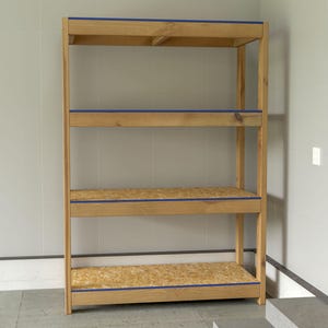 DIY 2x4 Garage Shelves Plans, PDF - Etsy