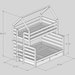Twin Over Full Bunk Bed Plans, PDF, DIY - Etsy