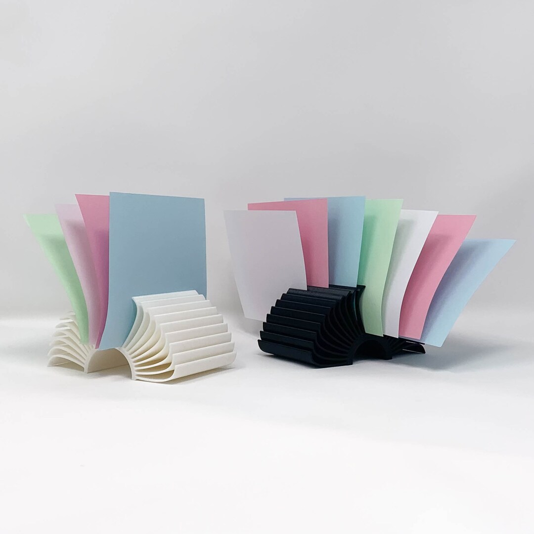 Post It Holder, Premium Holder, Plastic Sticky Holder, Desk Organizer ...