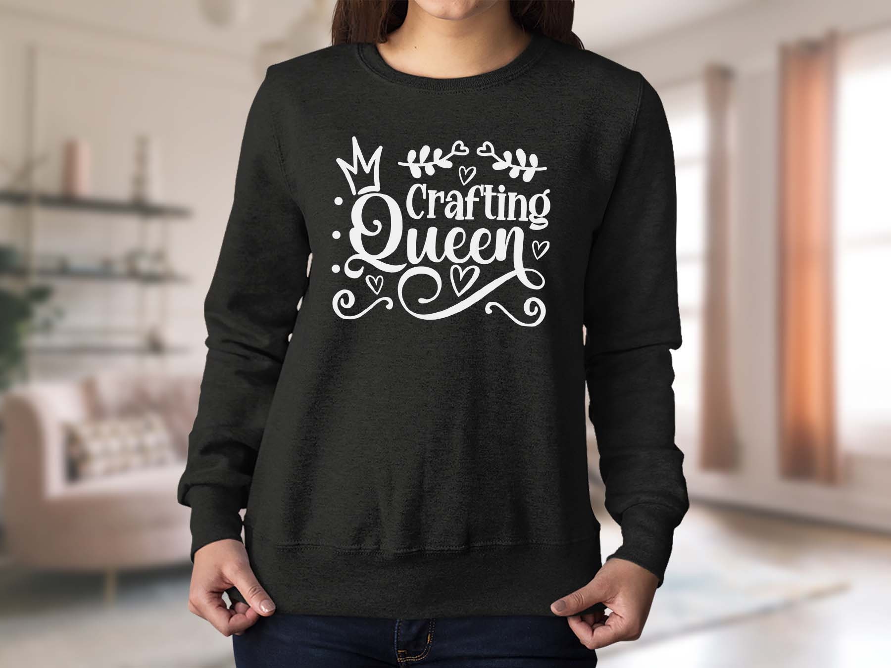 Crafting Queen Svg Crafter Svg Files for Cricut Crafter Png Crafter ...