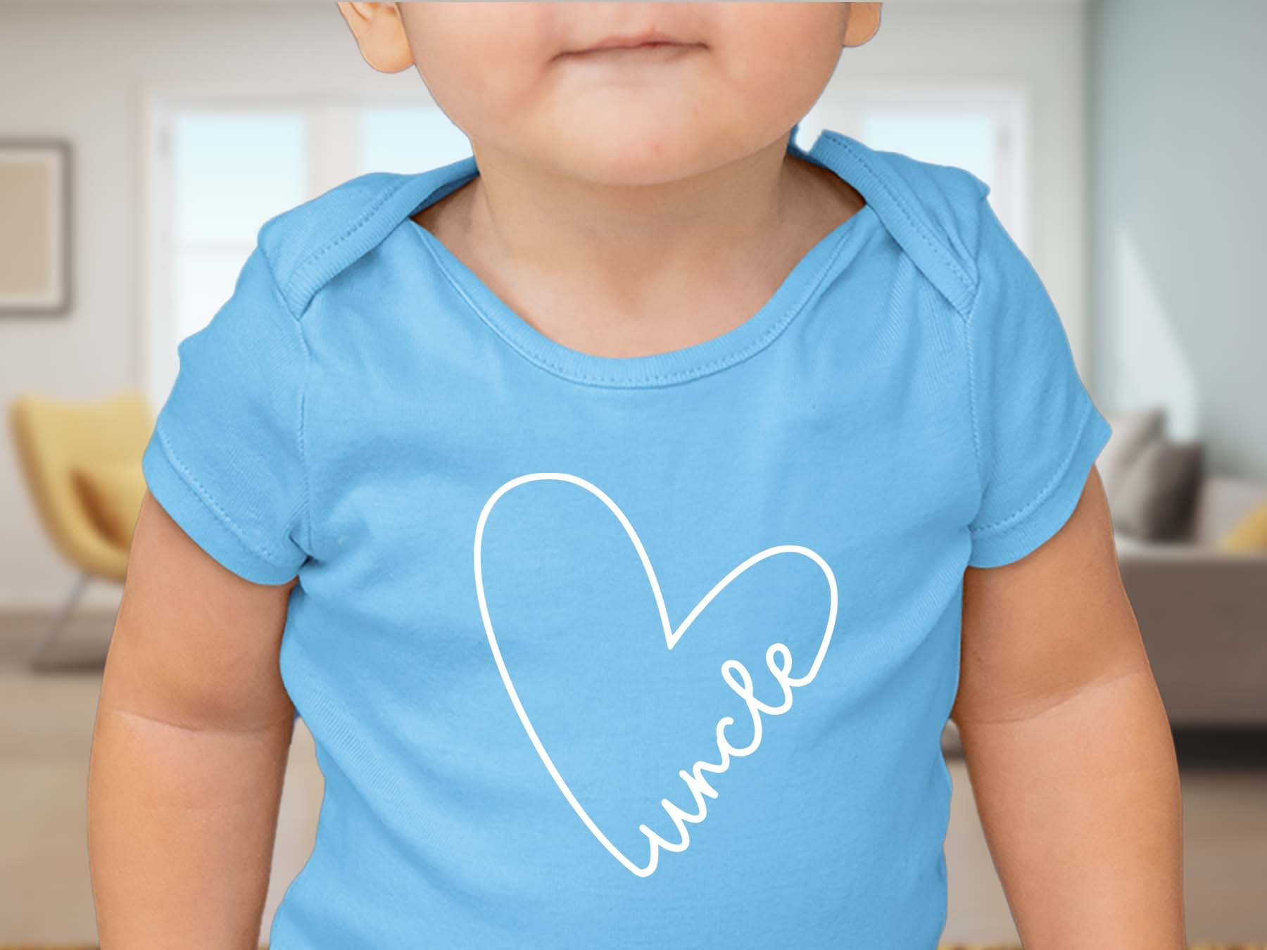 Heart Uncle Svg Files for Cricut Family Name Tag Best Uncle - Etsy