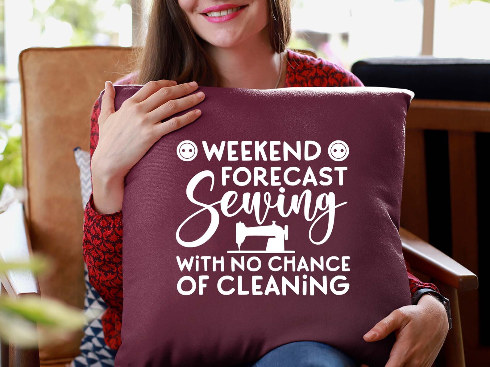 Weekend Forecast Sewing Svg Cut Files for Cricut Funny Sewing - Etsy
