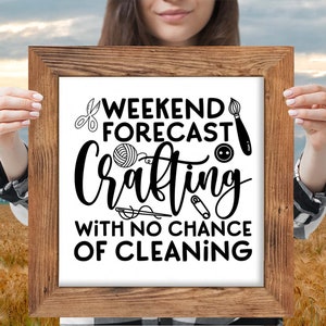 Weekend Forecast Crafting Svg Files for Cricut Cut File for Silhouette ...