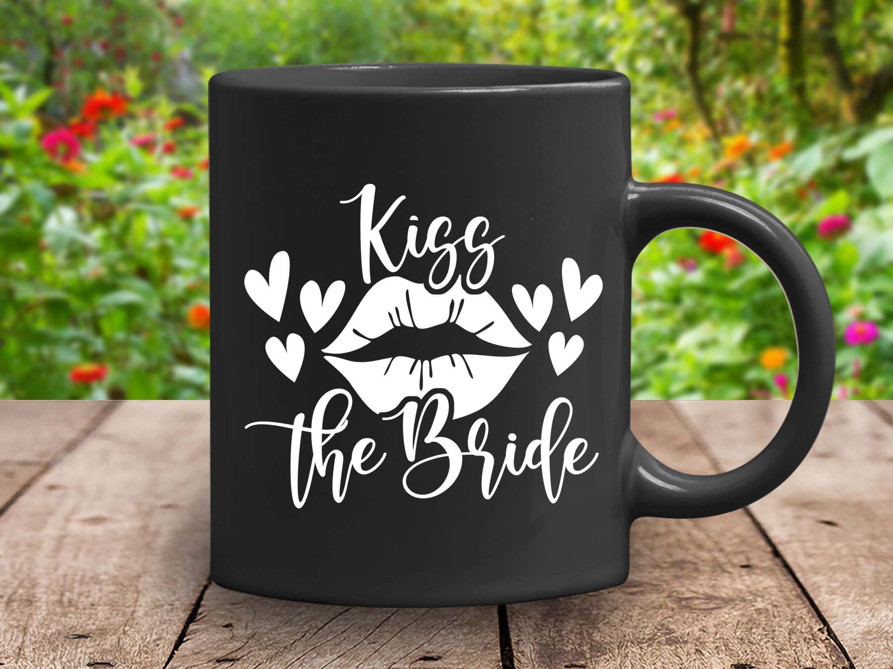 Kiss the Bride Svg Files for Cricut Bride to Be Svg Team Bride Svg ...