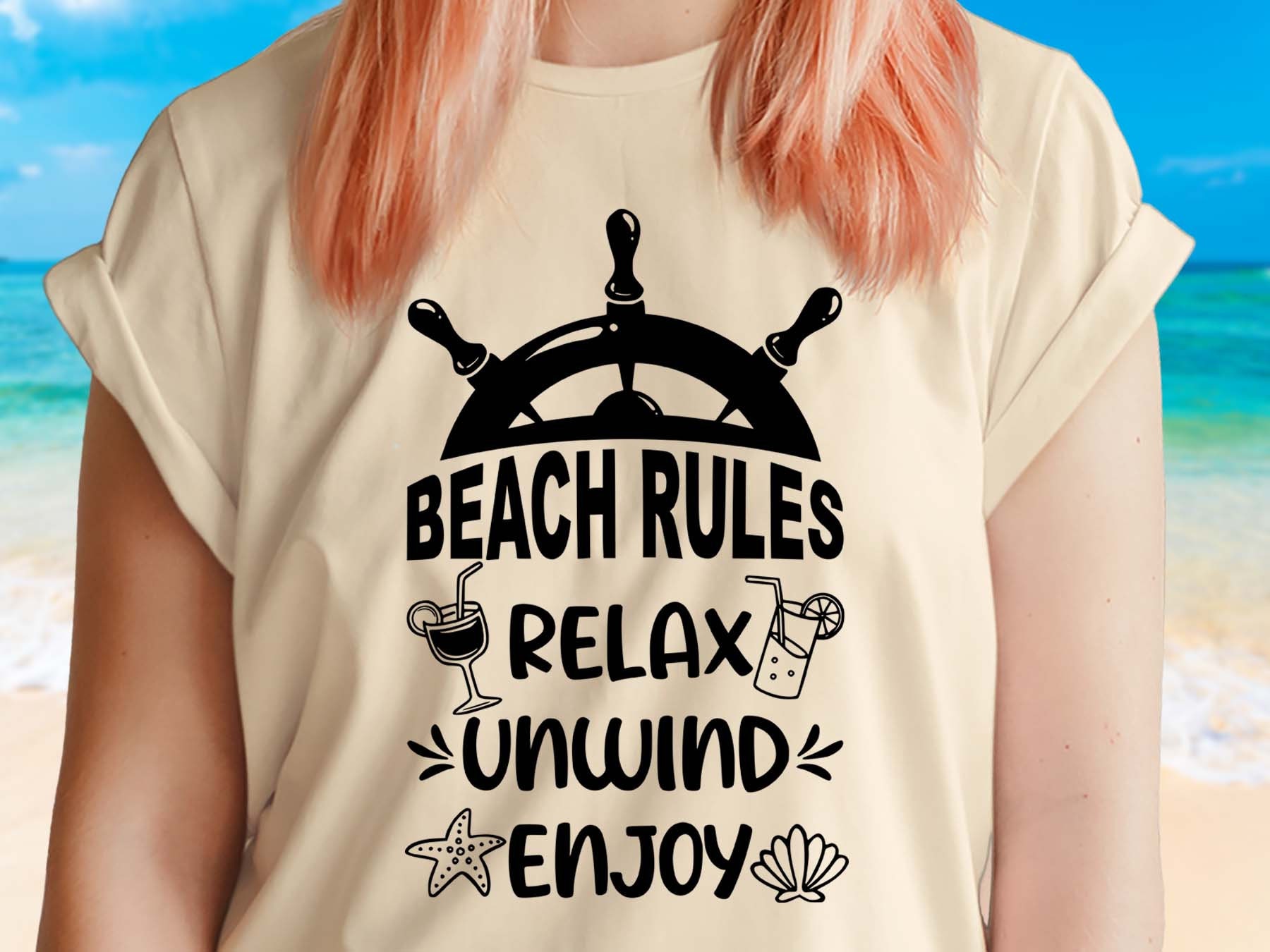 Beach Rules Svg Files for Cricut Cut Files Summer Svg Vacation - Etsy