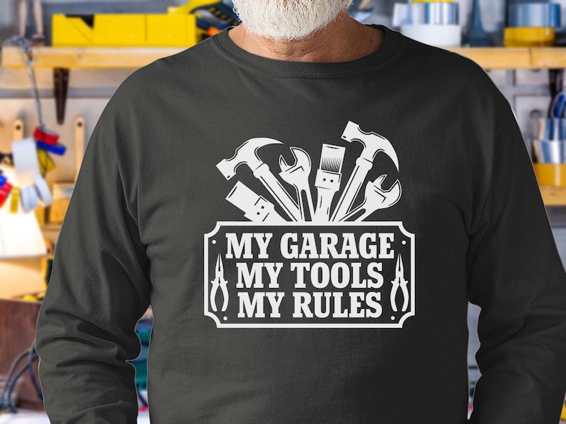 My Garage My Tools My Rules Garage Sign Svg Files for Cricut Svg Man ...