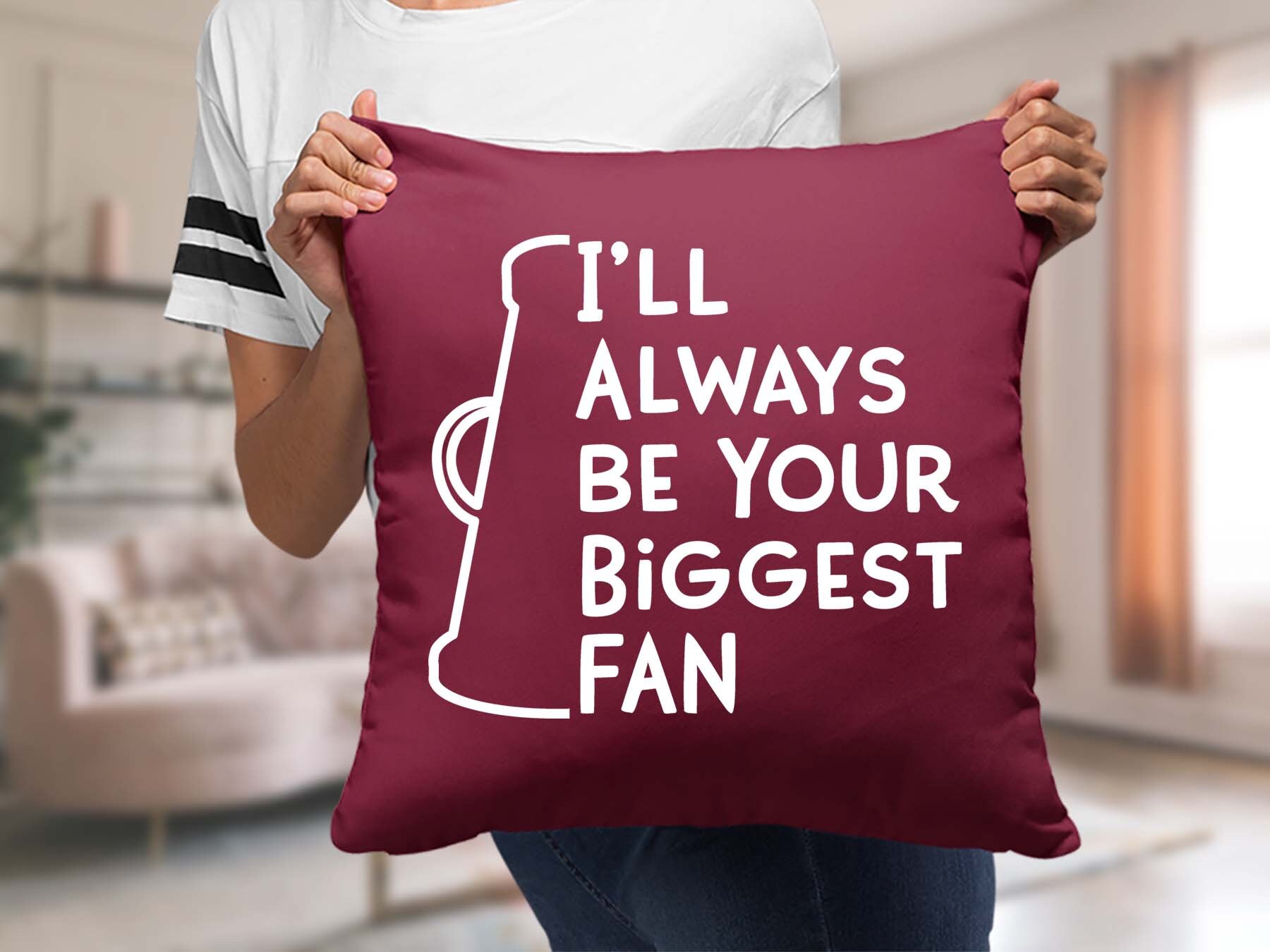 Biggest Cheerleading Fan Biggest Fan Svg File for Cricut Cheer - Etsy
