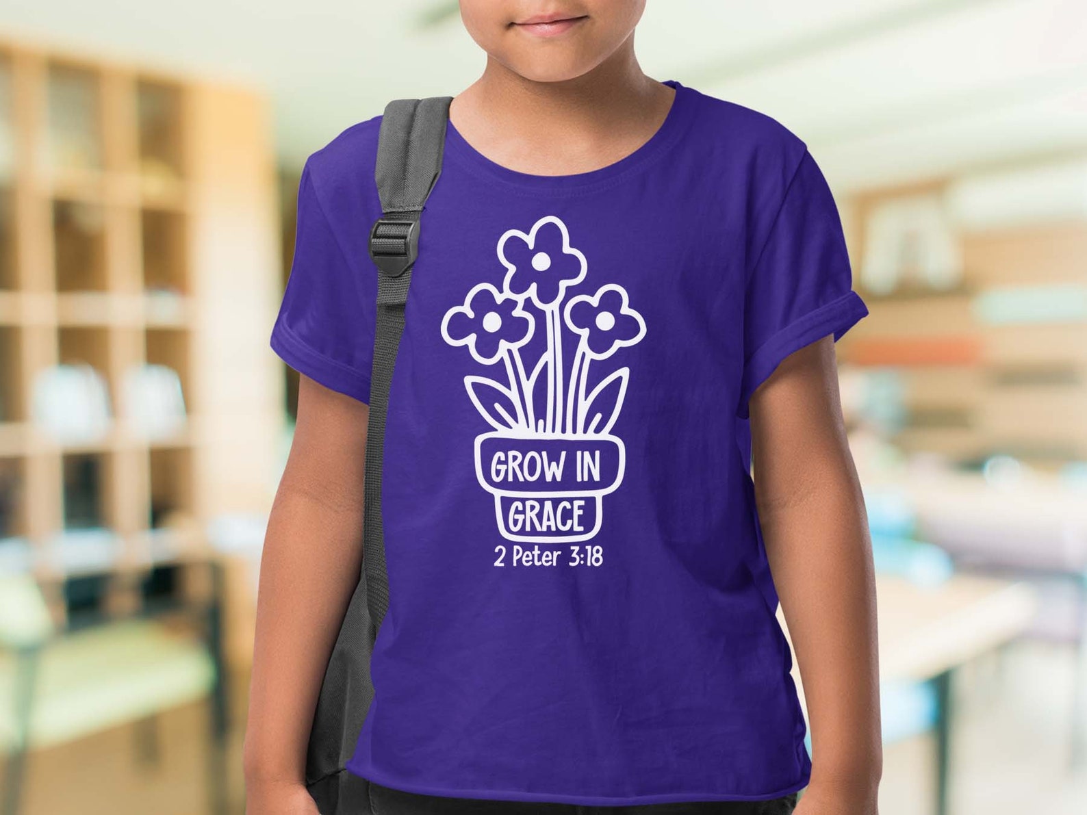 Grow in Grace 2 Peter 3:18 Inspirational Svg Files for Cricut I Am ...