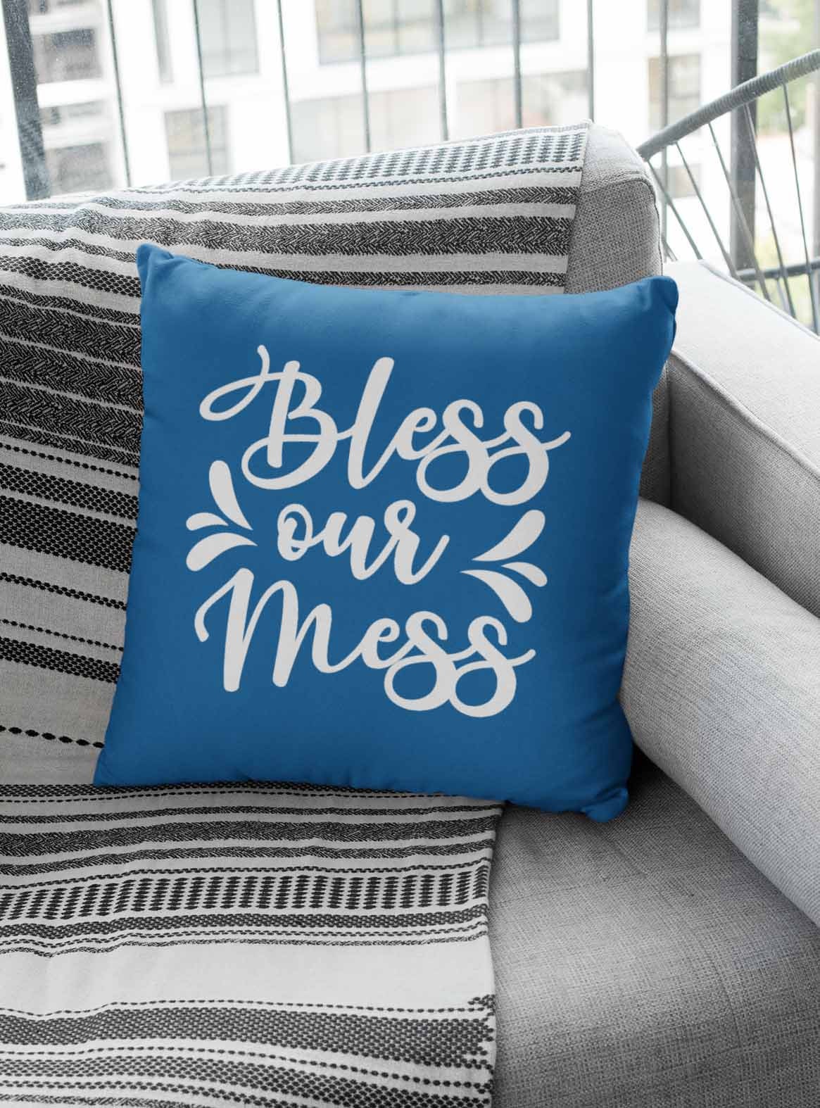 Bless Our Mess Svg Files for Cricut Funny Home Sayings Svg | Etsy