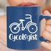 Cycologist Bike Svg Files for Cricut Funny Cycling Svg Mountain Bike ...