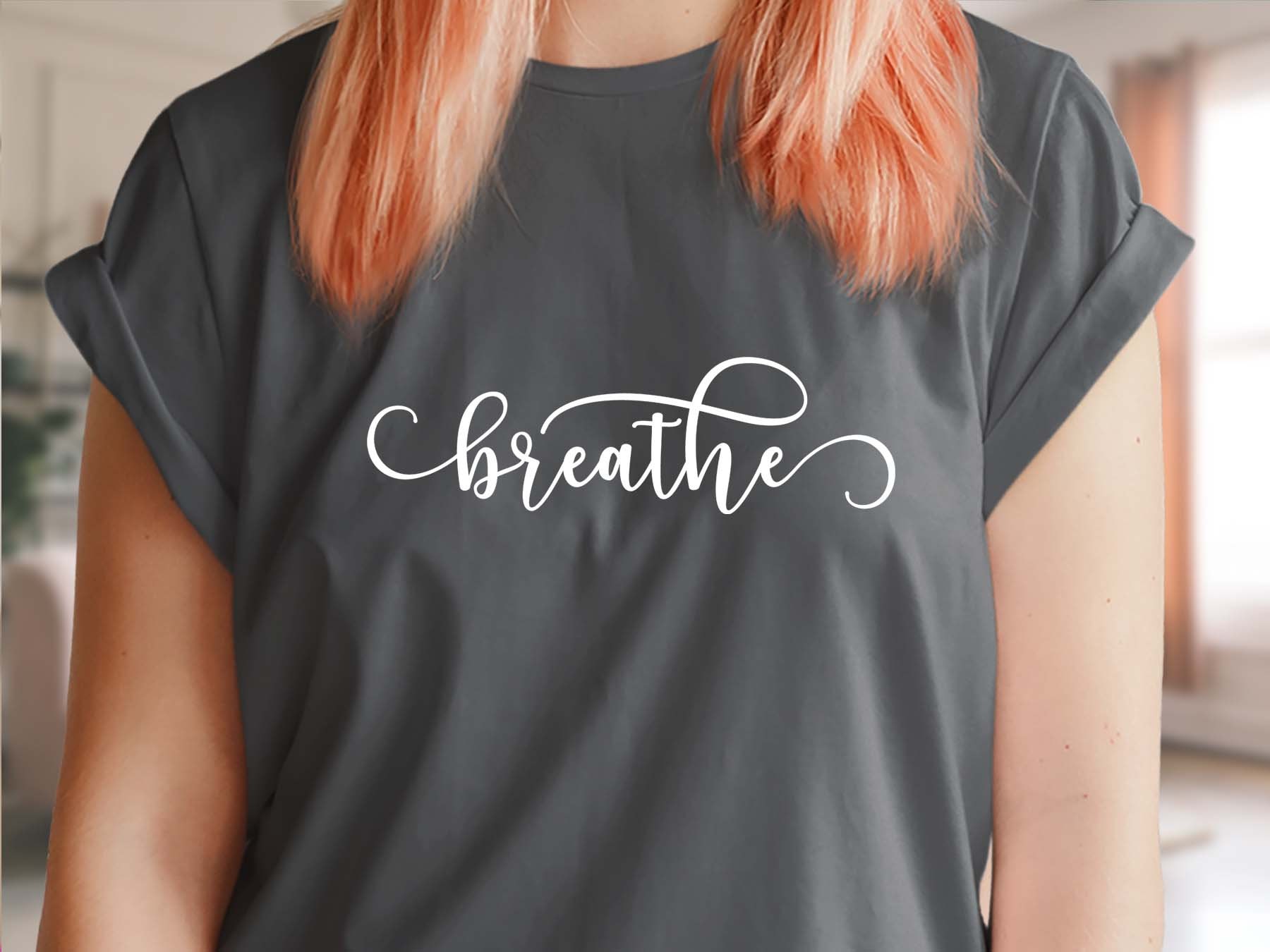 Breathe Svg Files for Cricut Just Breathe Svg Inspirational - Etsy