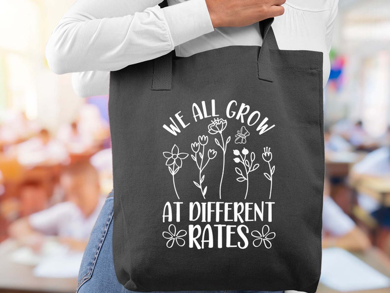 We All Grow at Different Rates Svg Elementary Teacher Svg - Etsy
