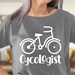 Cycologist Bike Svg Files for Cricut Funny Cycling Svg Mountain Bike ...