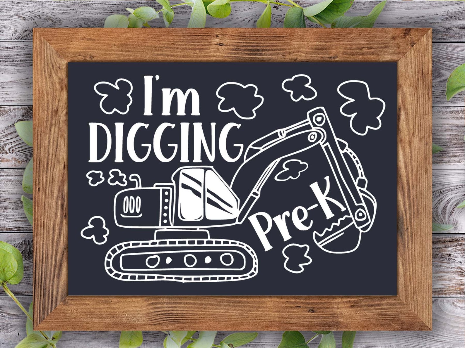 I'm Digging Pre-k Svg File for Cricut Svg Preschool Svg - Etsy UK