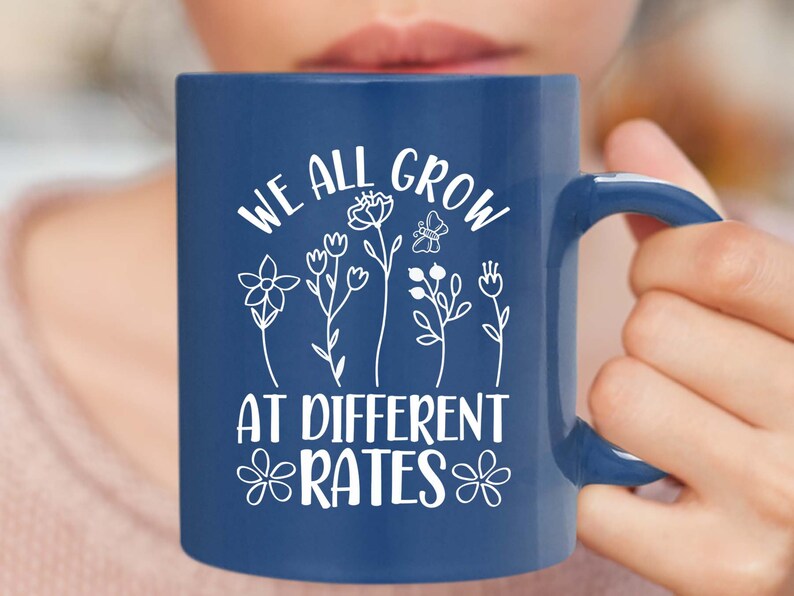 We All Grow at Different Rates Svg Elementary Teacher Svg - Etsy