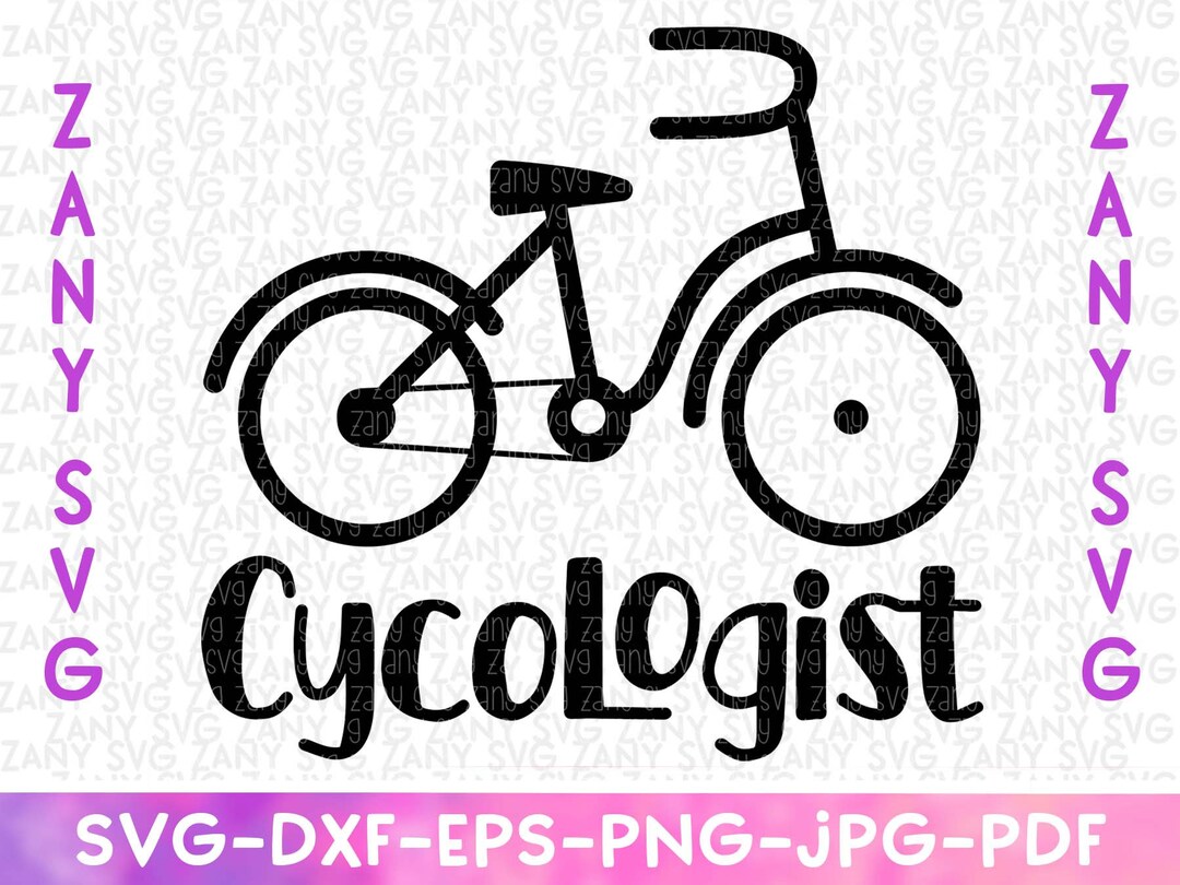Cycologist Bike Svg Files for Cricut Funny Cycling Svg Mountain Bike ...