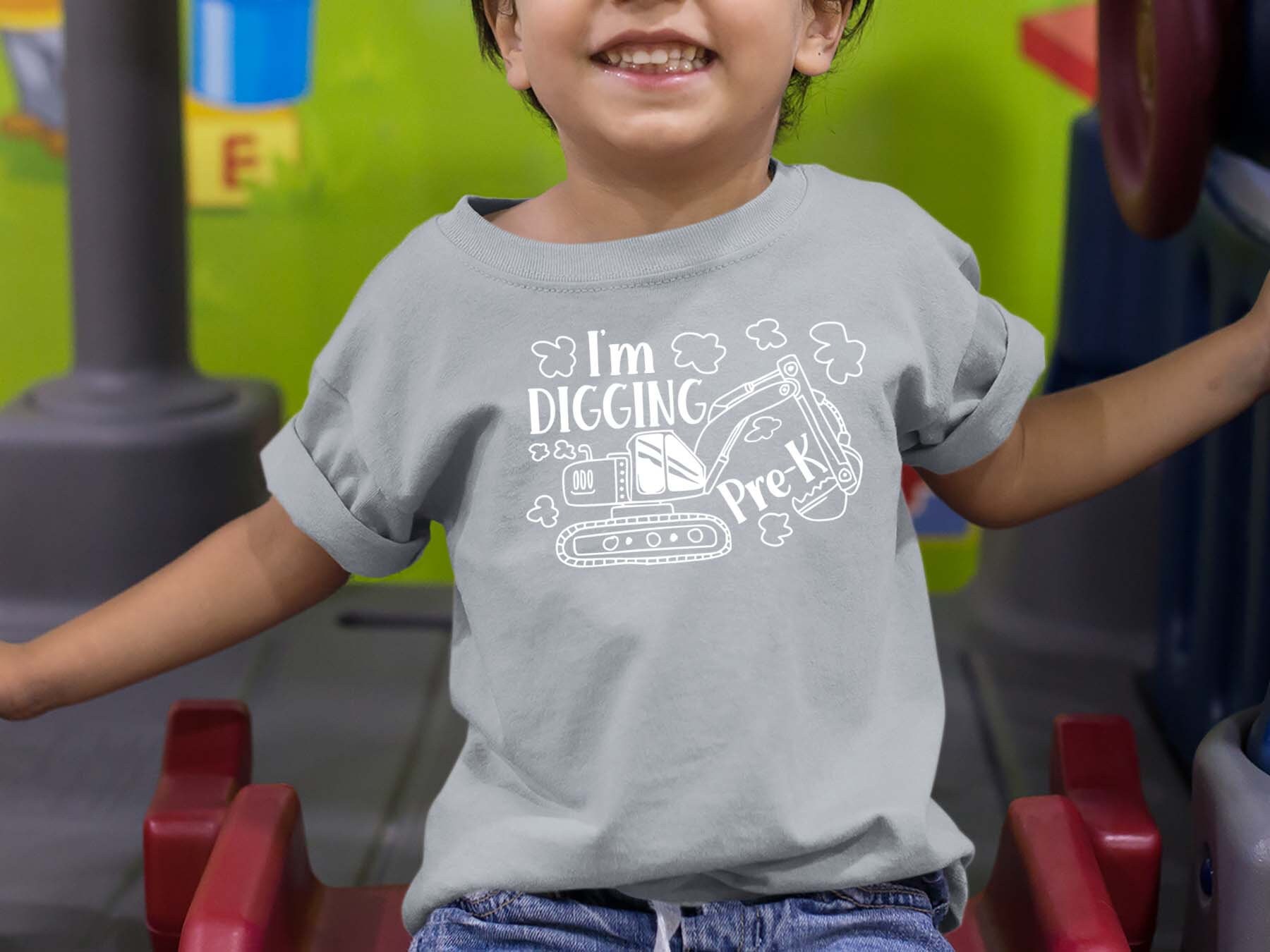 I'm Digging Pre-k Svg File for Cricut Svg Preschool Svg - Etsy UK