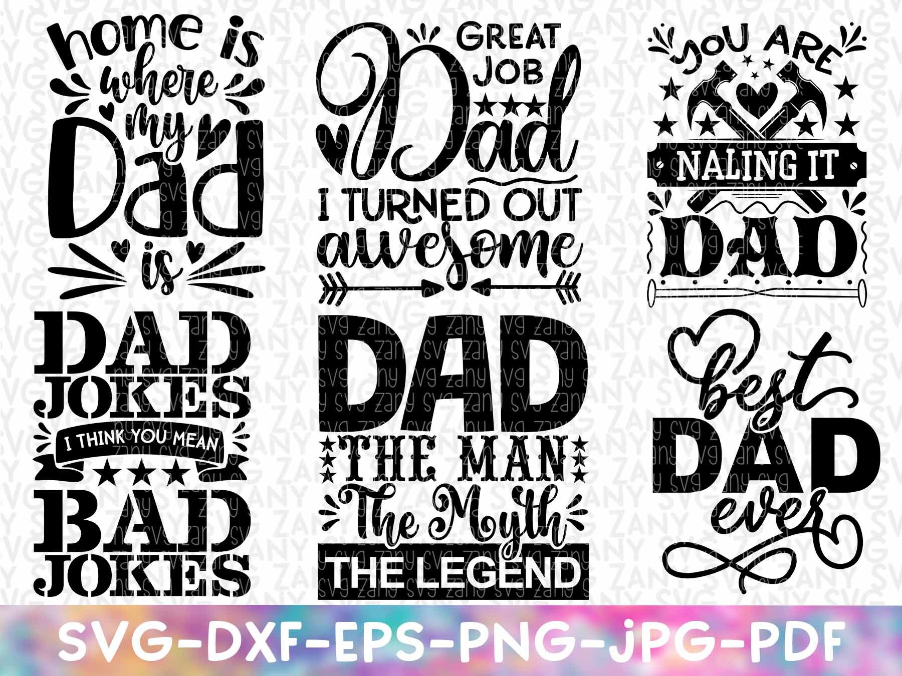 Papá Svg Paquete Día del Padre Svg Paquete Papá Png Papás - Etsy México