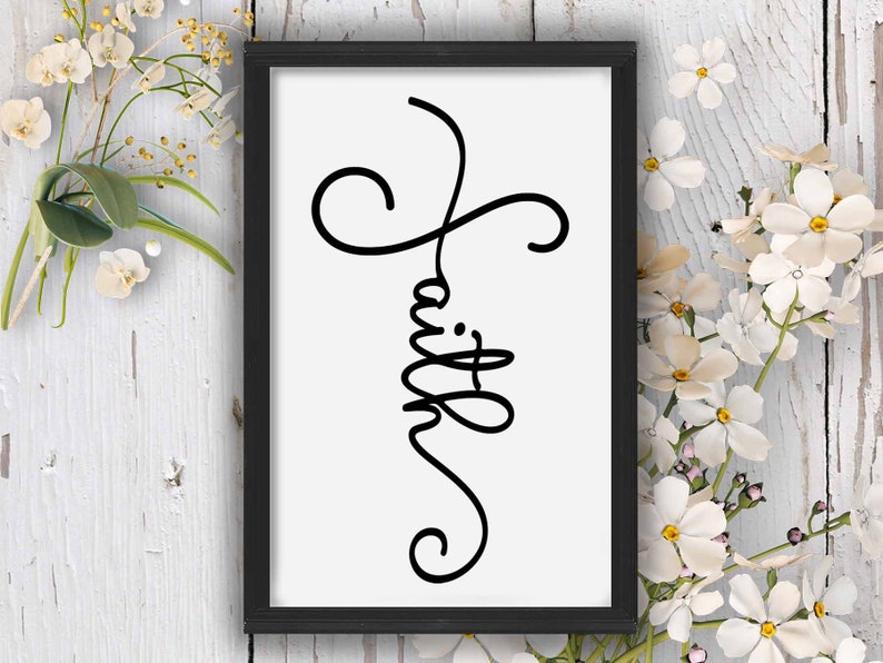 Faith Svg Files for Cricut Cross Svg Jesus Svg Bible Verse Svg God Svg ...