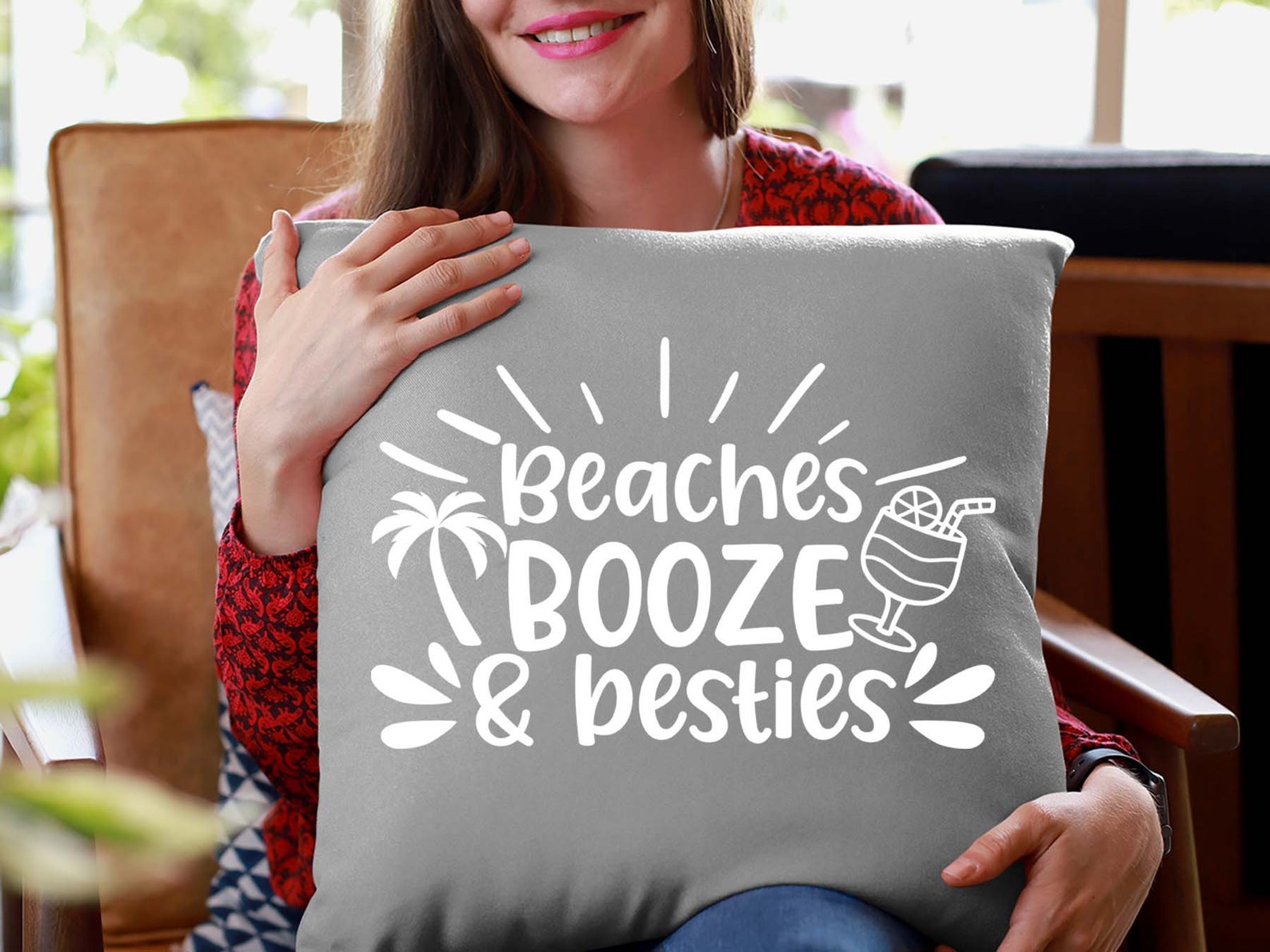 Beaches Booze and Besties Svg Files for Cricut Girls Trip Besties Shirt ...