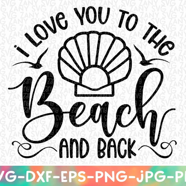 Love the Beach Svg - Etsy