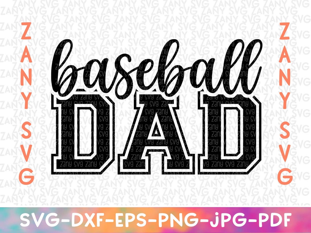 Baseball Dad Svg Files for Cricut Files Love Baseball Svg Baseball Fan ...