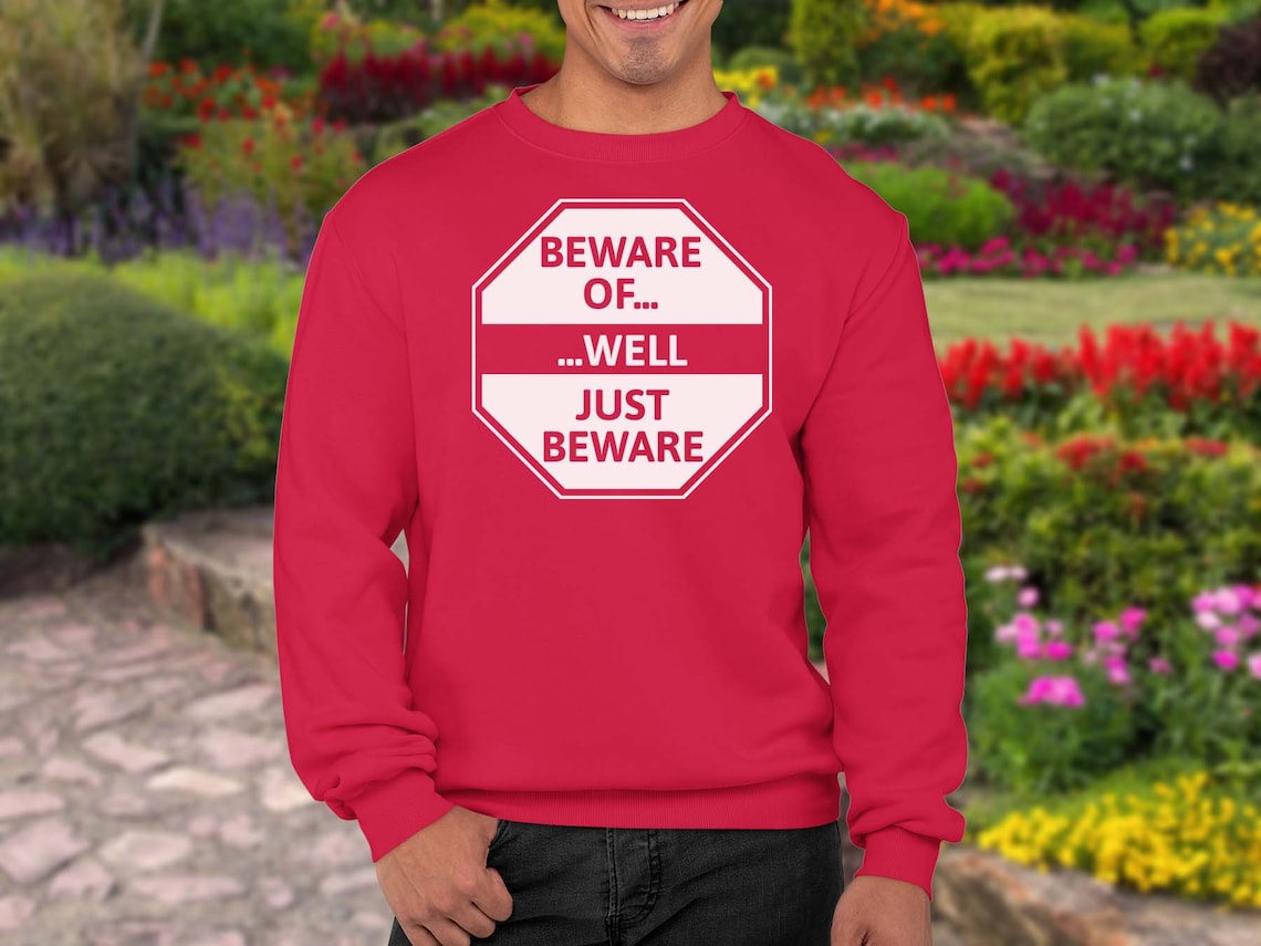 Just Beware Funny Warning Sign Svg Funny Porch Sign Svg Funny - Etsy