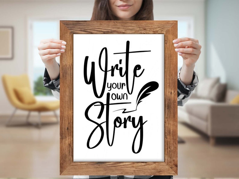 Write Your Own Story Svg Files for Cricut Girl Power Svg Files for ...